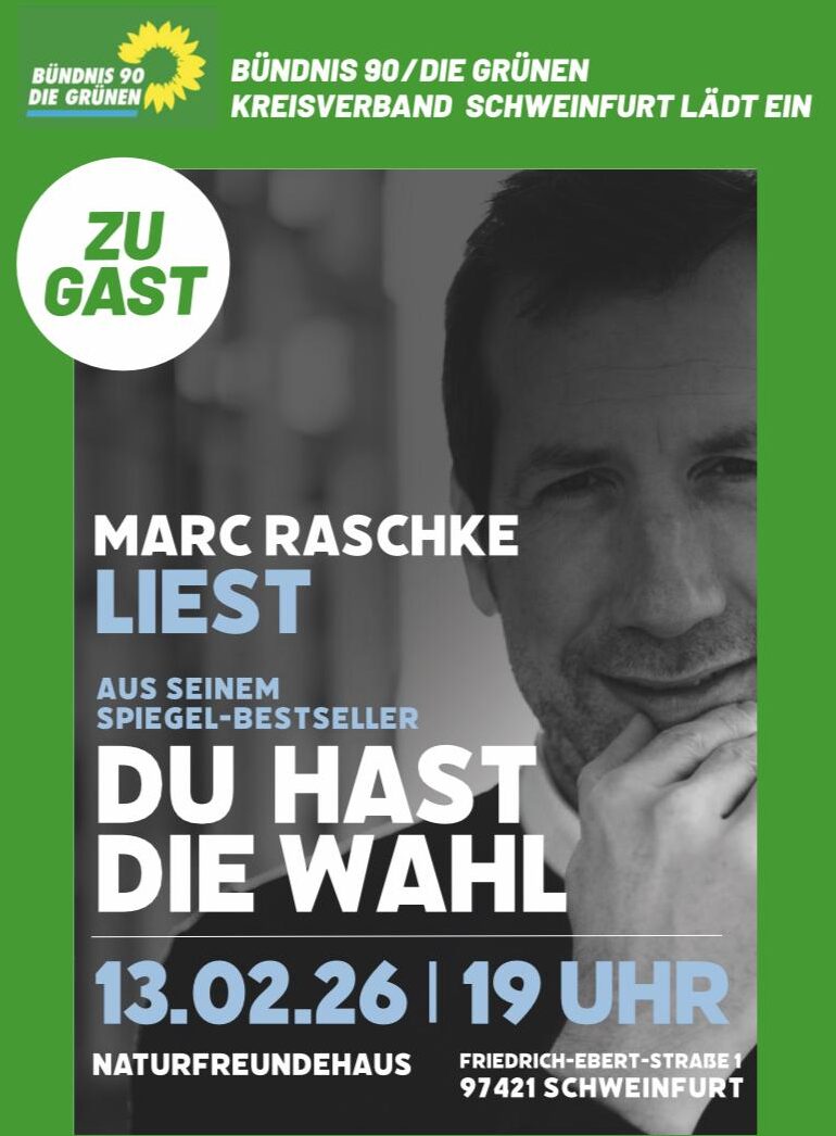 Max Raschke liest: Du hast die Wahl – BÜNDNIS 90/DIE GRÜNEN